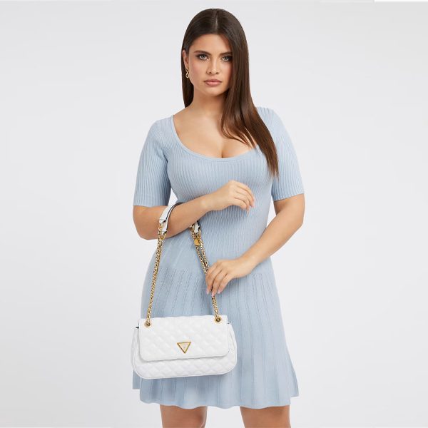 GUESS Eco Brenton Shopper White - Allure Online Shop