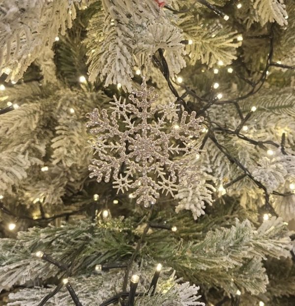 Diamanté Snowflake Decoration - Allure Online Shop